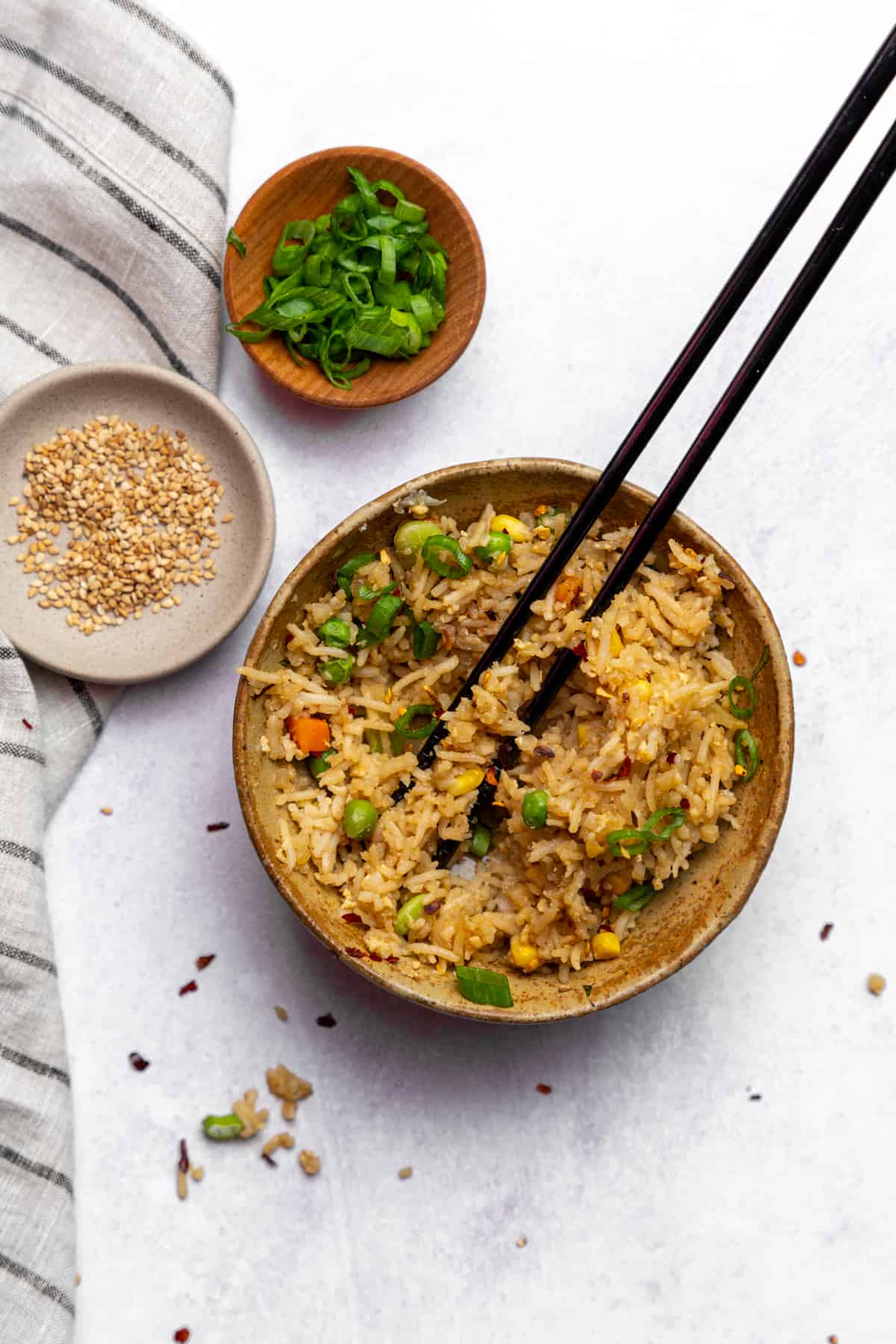 Instant Pot Fried Rice - Oh Snap Macros