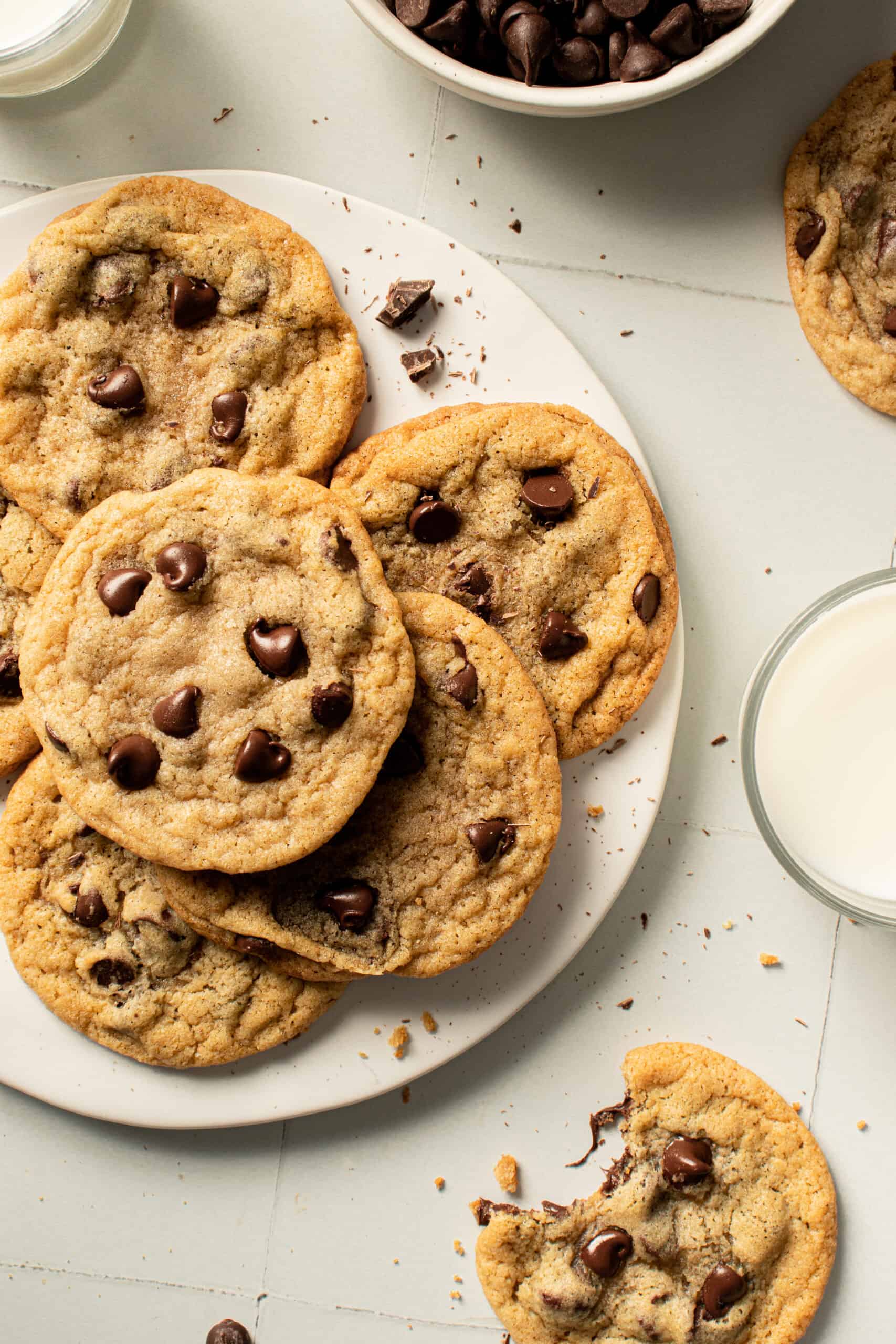 Classic Chocolate Chip Cookies - Oh Snap Macros