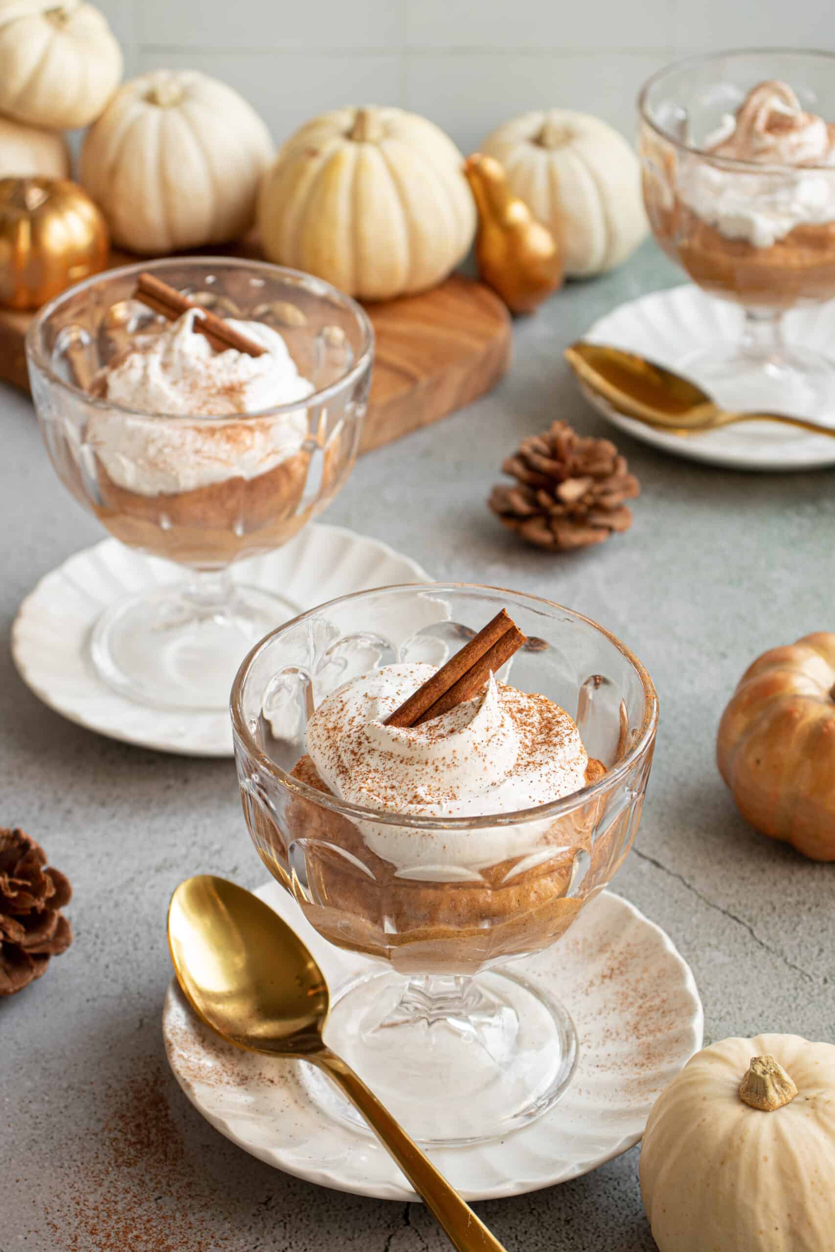 Homemade Pumpkin Pie Pudding - Oh Snap Macros