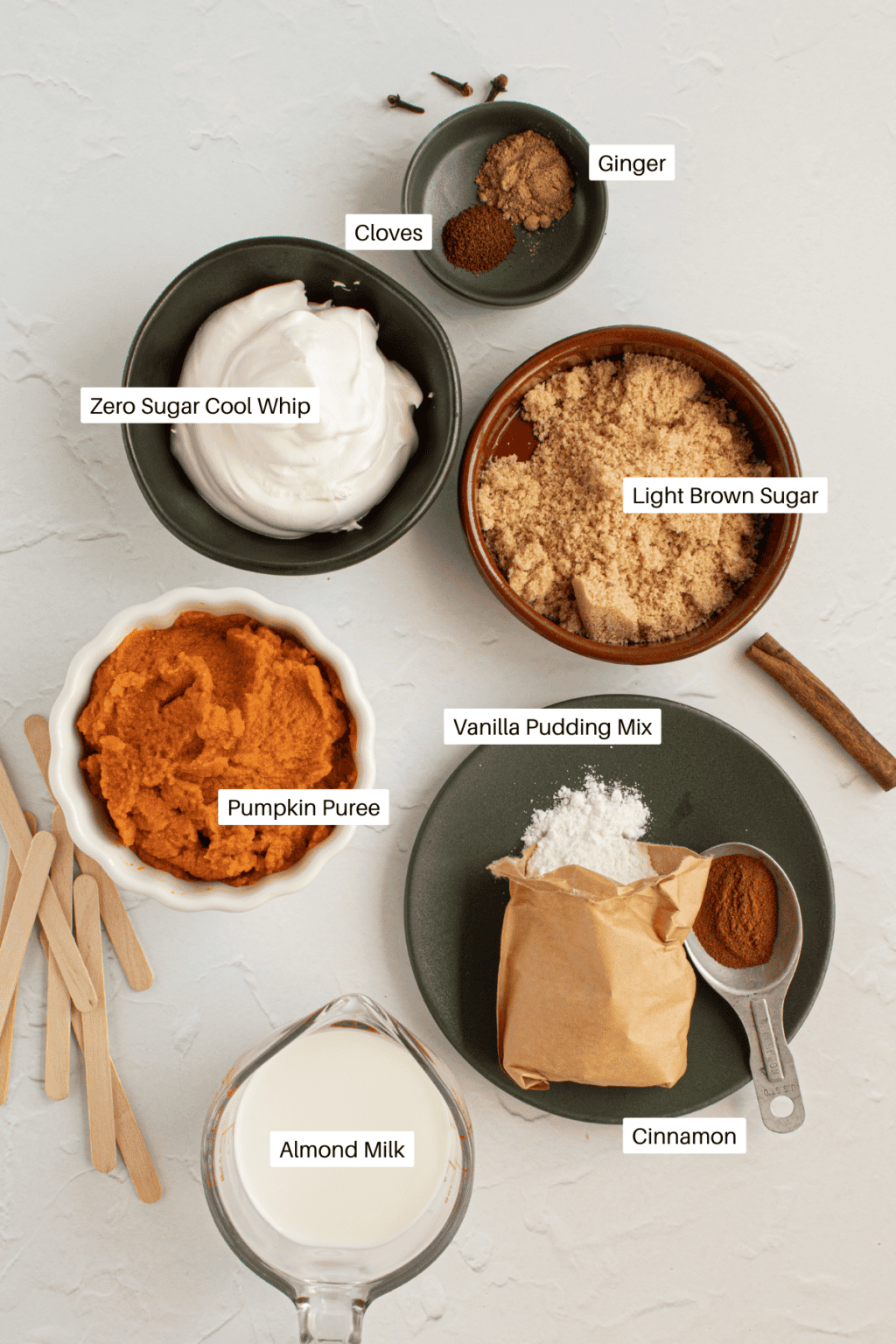 Creamy Pumpkin Pie Spice Popsicle Recipe - Oh Snap Macros