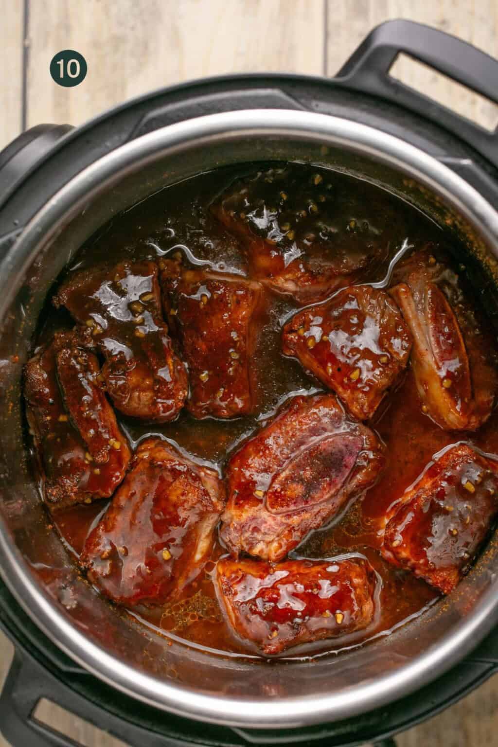 Sweet and Savory Instant Pot Beef Short Ribs - Oh Snap Macros