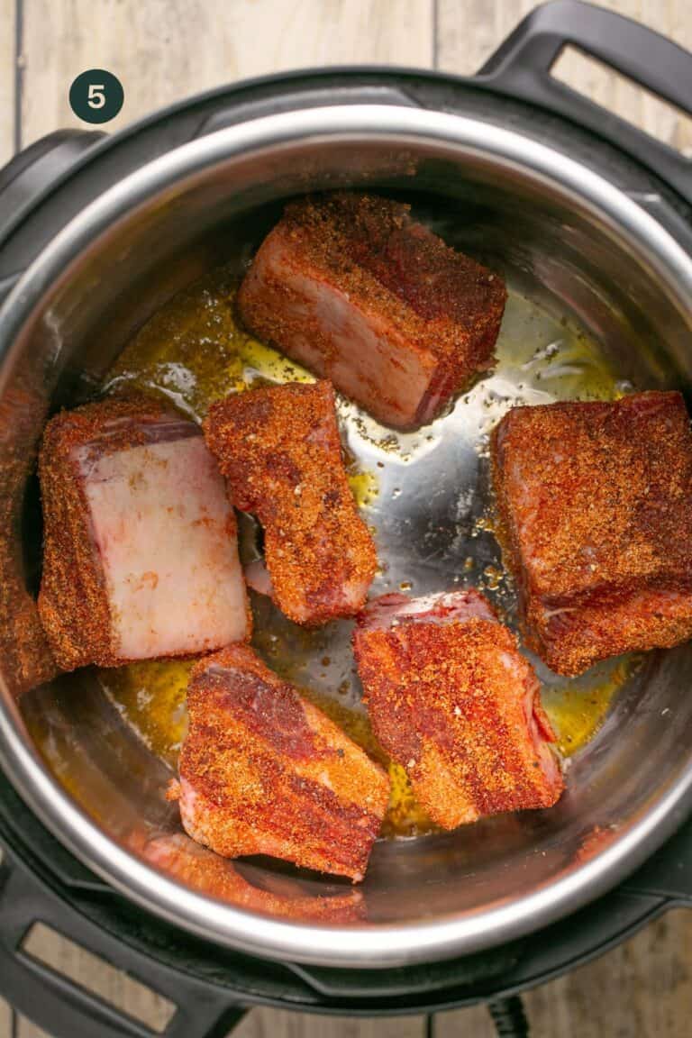 Sweet and Savory Instant Pot Beef Short Ribs - Oh Snap Macros