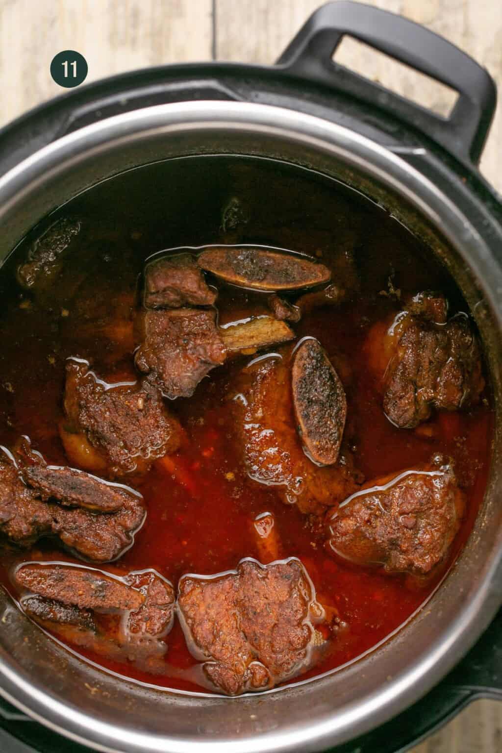 Sweet and Savory Instant Pot Beef Short Ribs - Oh Snap Macros