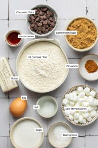 S'mores Cookie Bars (without graham crackers) - Oh Snap Macros