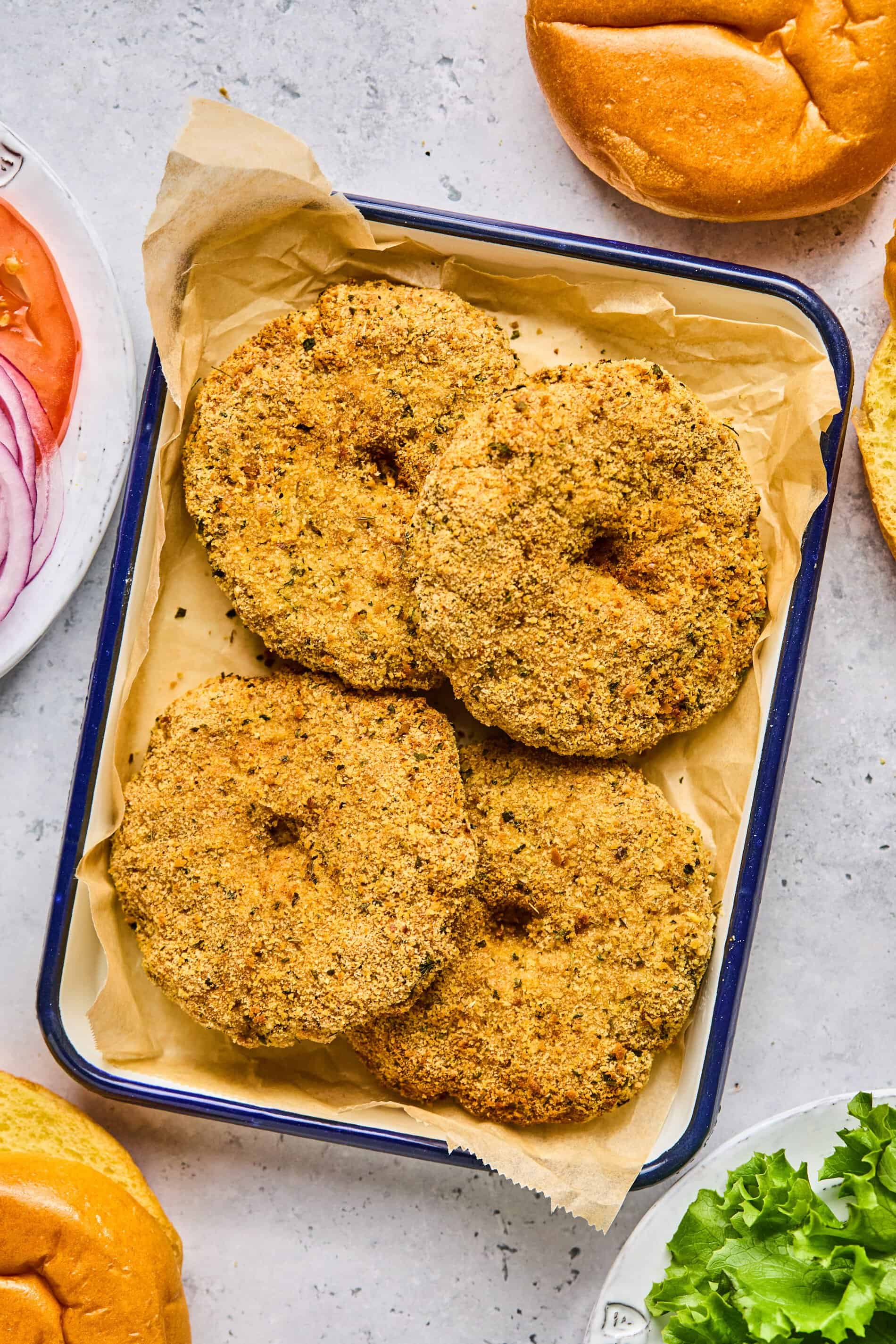Homemade Crispy Air Fryer Chicken Patties - Oh Snap Macros