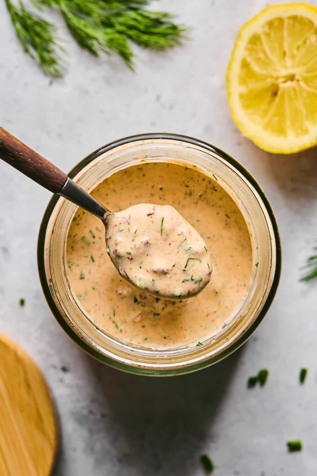 Dairy-Free Chipotle Ranch Dressing - Oh Snap Macros